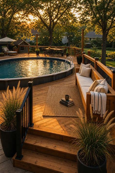 15 Nice Above Ground Pool Ideas You Can Steal This Year