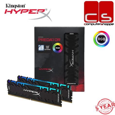 Kingston Hyperx Predator Ddr4 8gbx2 3200mhz Rgb Ram Beecost