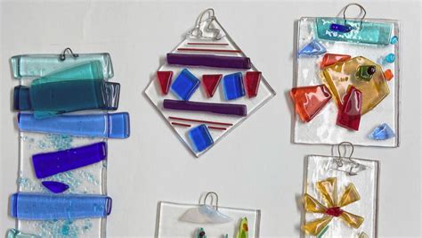 Creative Alliance Fused Glass Ornaments