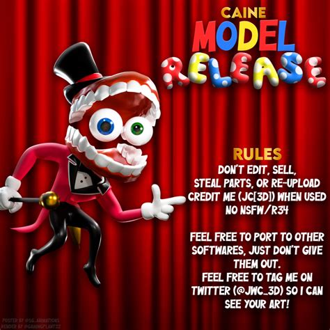 Tadc Caine Blender Release Jc 3d S Ko Fi Shop