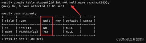 Mysql的表设置非空 Mysql怎么设置非空mob6454cc6c8549的技术博客51cto博客