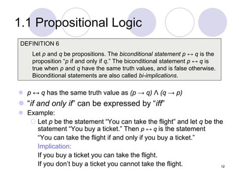 Chapter 1 The Foundations Logic And Proofs Ppt