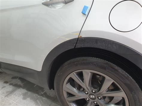 포항자동차도색 투싼 외형복원 네이버 블로그