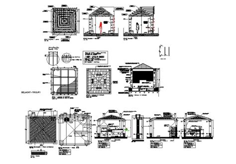Sept Five Star Multi Level Hotel Elevation Section And Floor Plan Cad