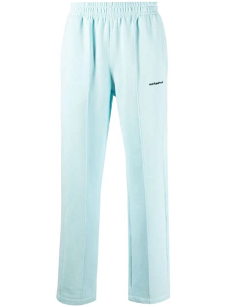 Styland Slogan Print Track Pants Whats On The Star