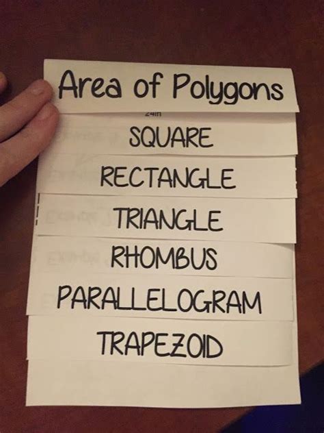 The Polygon Foldable A Fun And Engaging Way To Learn About Polygons