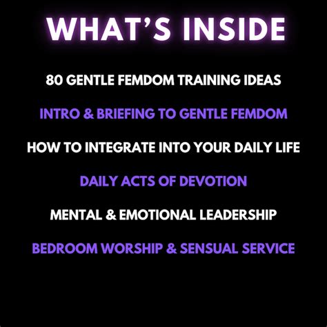 Gentle Femdom Guide 80 Flr Ideas For Couples Female Led Relationships