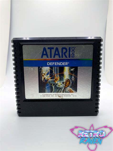 Defender Atari 5200 Retro Raven Games