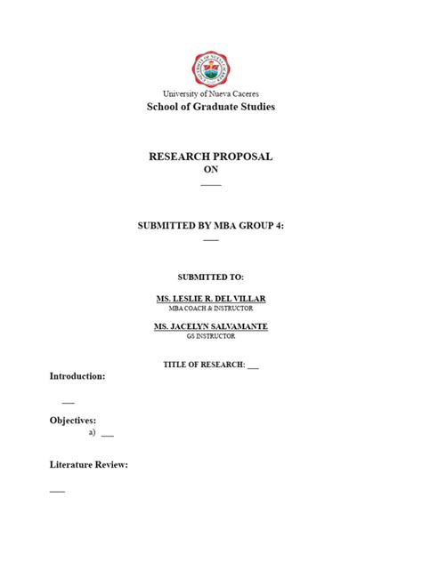 Format Research Title Proposal Imrad Pdf