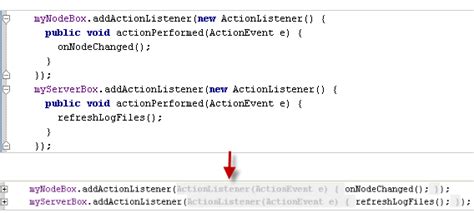Does Intellij Idea Reveal The Method Body When Folding Anonymous