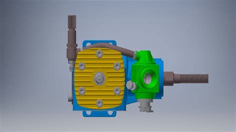 Mini Two Stroke Engines Model Turbosquid 2041022