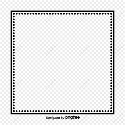 Vector Solid Line Dashed Border Boarder Little Dashed Lines Free