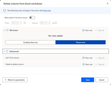 Delete Column From Excel Worksheet Actionpower Automate Desktop Kaizenpersonal Computer Work