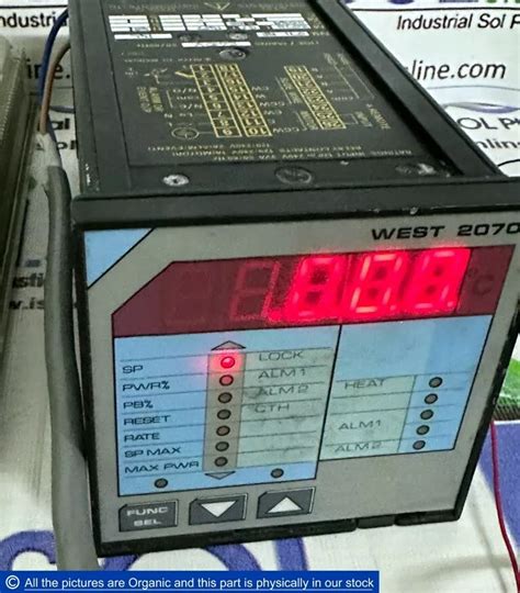West 2070 Microtune Temperature Controller Module 240v 3va West Instruments Industrial Sol Pte Ltd