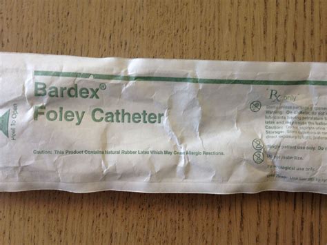 New Bard 0196l18 Bardex Foley Catheter Ribbed Balloon Councill Model