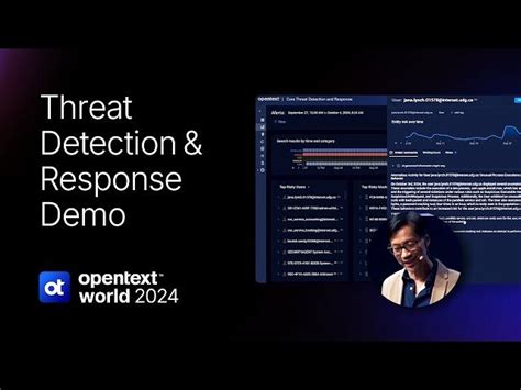 Opentext On Linkedin Opentext World 2024 Demo Opentext Threat Detection And Response