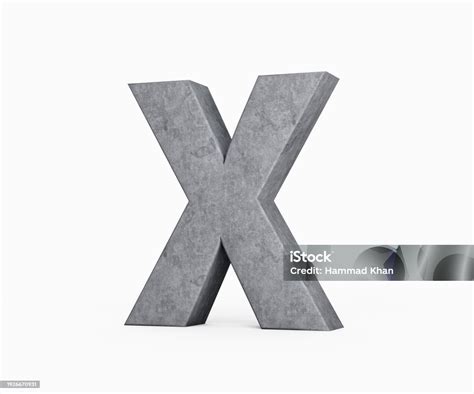 3d 콘크리트 대문자 X 알파벳 X 회색 콘크리트 돌 흰색 배경 3d 일러스트 레이 션으로 만든 알파벳 X에 대한 스톡 사진 및 기타 이미지 Istock