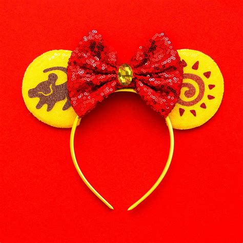 Simba Mickey Ears Mouse Ears Headband Little Ears Boutique