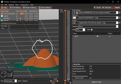 Bad Tip Rendering With Arachnid · Issue 10377 · Prusa3dprusaslicer · Github