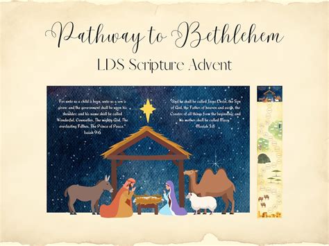 Printable Lds Christmas Advent Christ Centered Christmas Countdown