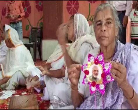 Raksha Bandhan Vrindavan Widows Send 501 Handmade Rakhis To Pm Modi