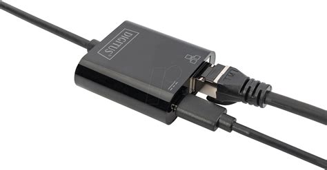 Digitus Dn 3027 Network Card Usb Type C Gigabit Ethernet Pd 1x Rj45 At Reichelt Elektronik