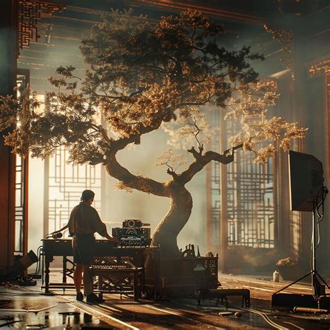 An Enhanced Visualizations Craftsman Compositing Cgi Components Into A Film Scene Premium Ai