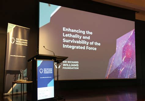 The Scene Setting For The Next Phase Of ADF Development The Williams Foundation Seminar