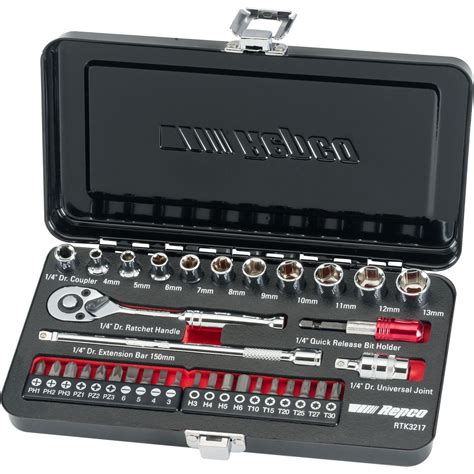 Repco 35 Piece Metric 14 Inch Socket Set Rtk3217 Repco Repco