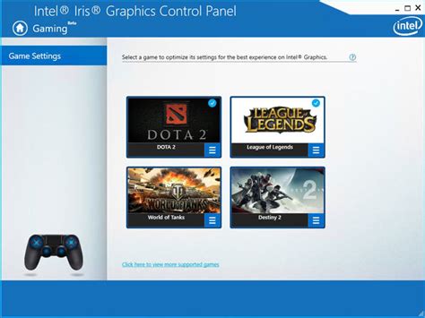Intel Graphics Control Panel Updated To Optimize Games Graphics News Hexus Net