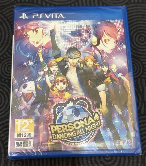 ~限量商品~【全新未拆】psv 女神異聞錄 4 通宵熱舞 日文版 露天市集 全台最大的網路購物市集