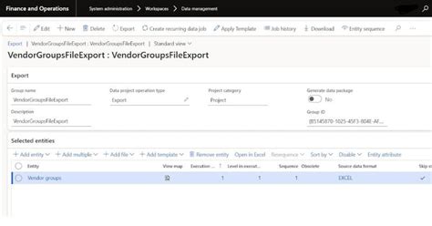 Vijay Yelmame On Linkedin Data Management Package Rest Api Export Package In Dynamics 365fo