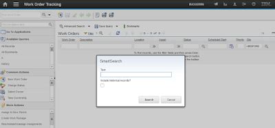 IBM Maximo Customization And Development Implementing A Smart Search