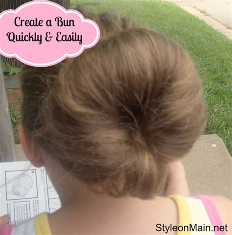 How To Make A Messy Bun Quickly And Easily Style On Main