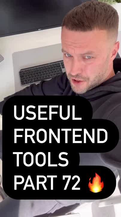Video Joe Harrison On Linkedin Useful Frontend Tools Part 72 🔥