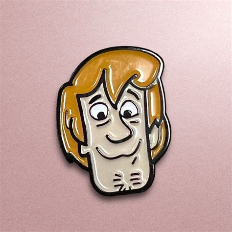 Scooby Doo Enamel Pin Shaggy