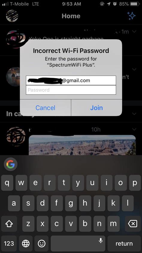 Incorrect Wifi Password To One That I Never Connected To Rapplehelp