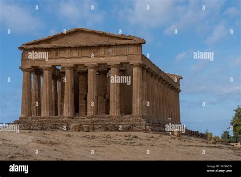 The Ancient Greek Temple Of Concordia Is One Of The Best Preserved