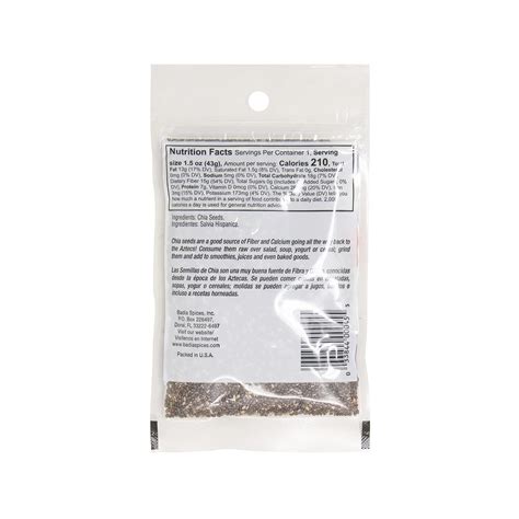 Badia Chia Seed 15 Oz Ecomilli Marketplace