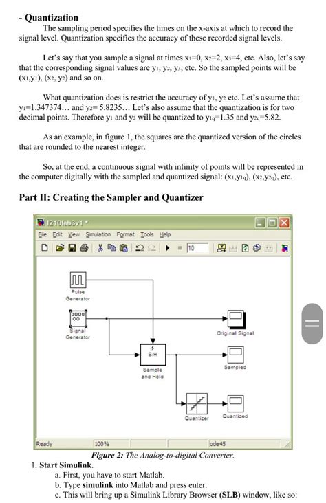 Solved Part I Introduction Sampling Analog To Digital Chegg