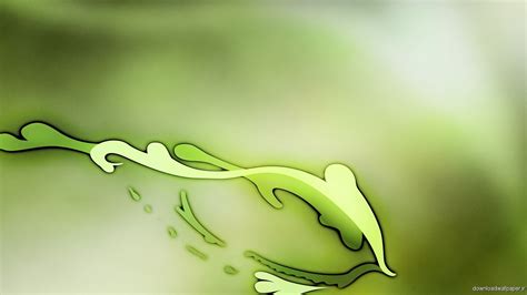 پس زمینه سبز