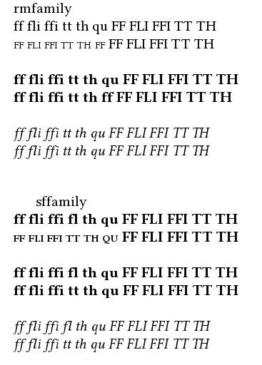 Tex4ht Problems With Ligature And Libertine Font TeX LaTeX Stack Exchange