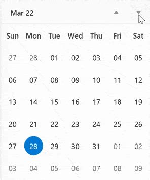 Localization And Formatting In WinUI Calendar Syncfusion