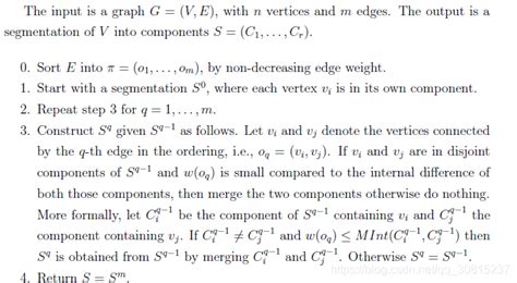 基于图的图像分割（graph Based Image Segmentation） Csdn博客