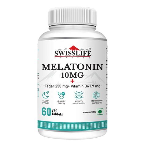 Swisslife Forever Melatonin 10mg Tablet Sleeping Pills Tablet With