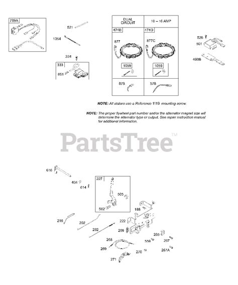 Briggs And Stratton 310707 0137 E1 Briggs And Stratton Vertical Engine Alternator Ignitiion