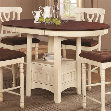 Round Counter Height Tables Leaf Designer Picks And Photos