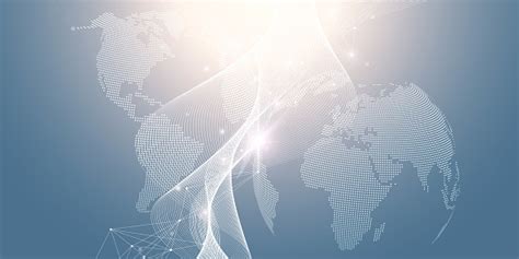 빅 데이터 시각화 기하학적 추상적 인 배경 시각적 정보 복잡성 미래 지향적 인포 그래픽 디자인 연결된 라인과 점 웨이브 흐름과 기술 배경 벡터 일러스트레이션 0명에 대한