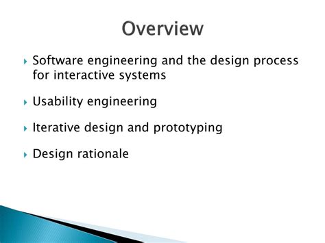 Ppt Hci In The Software Process Powerpoint Presentation Free Download Id 2394378