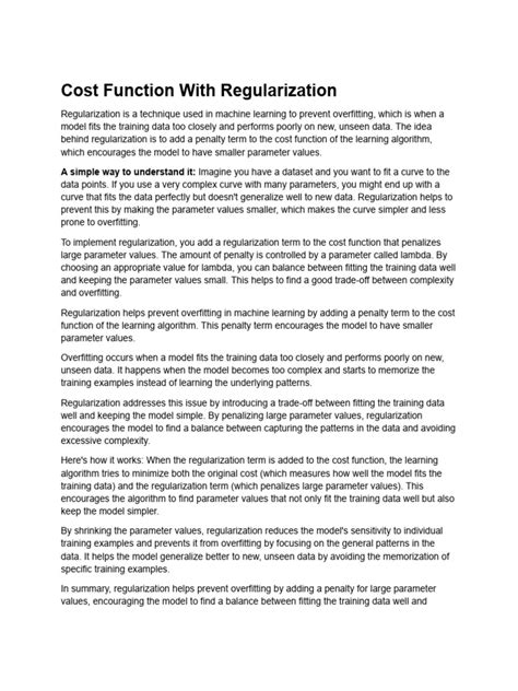 21 Cf With Regularization Guide Pdf Cognitive Science Computational Neuroscience